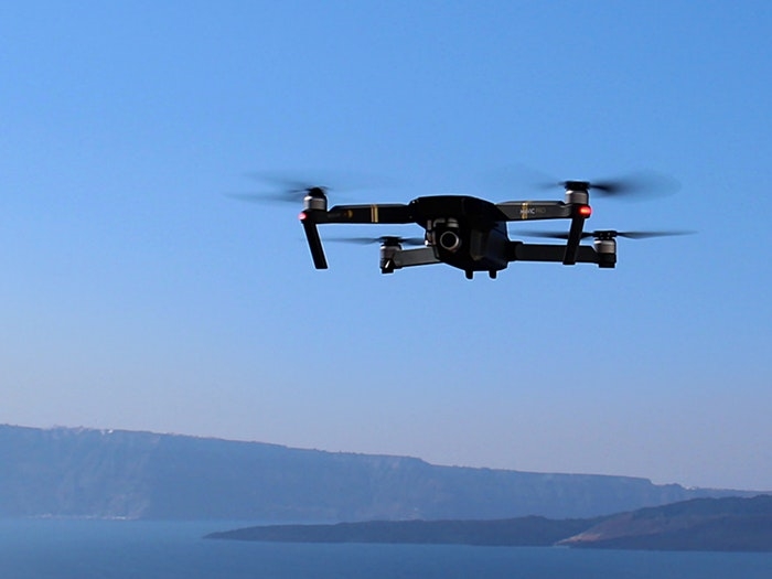 Droni in rampa di lancio