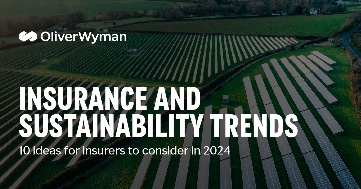 10 Insurance And Climate Actions For 2024