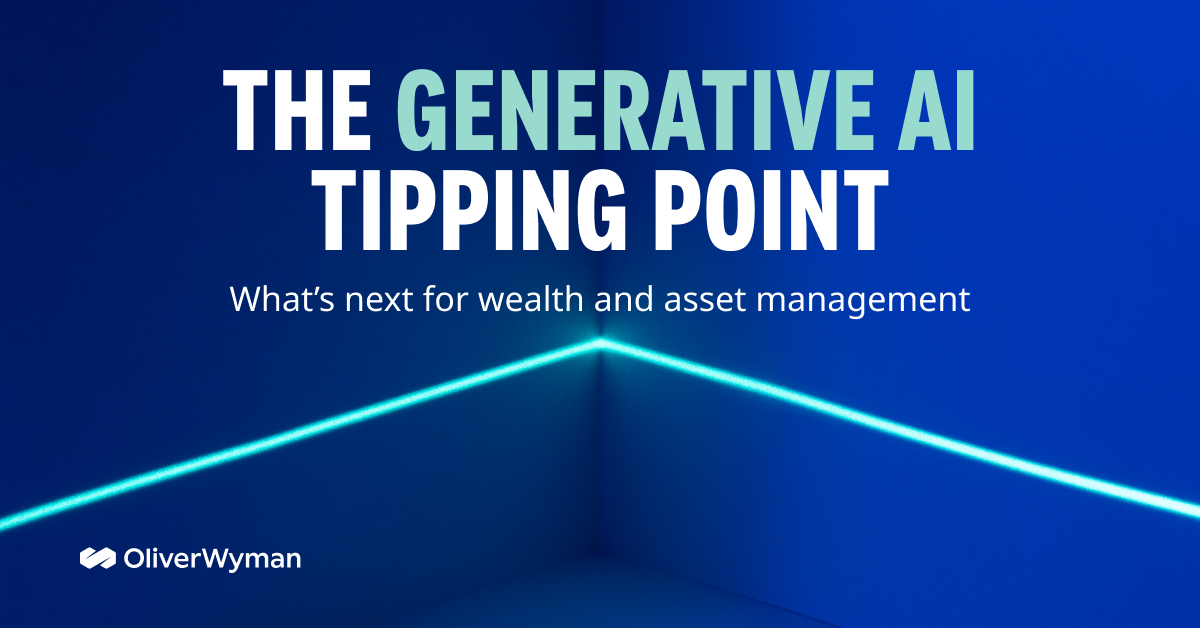 Deploying Generative AI In Wealth And Asset Management